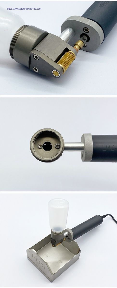 Electronic Leather Edge Oil Inking Box