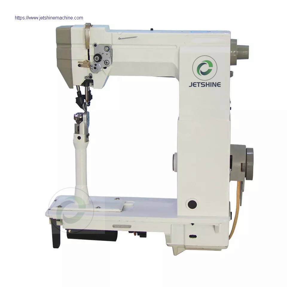 slim post bed sewing machine for leather boot