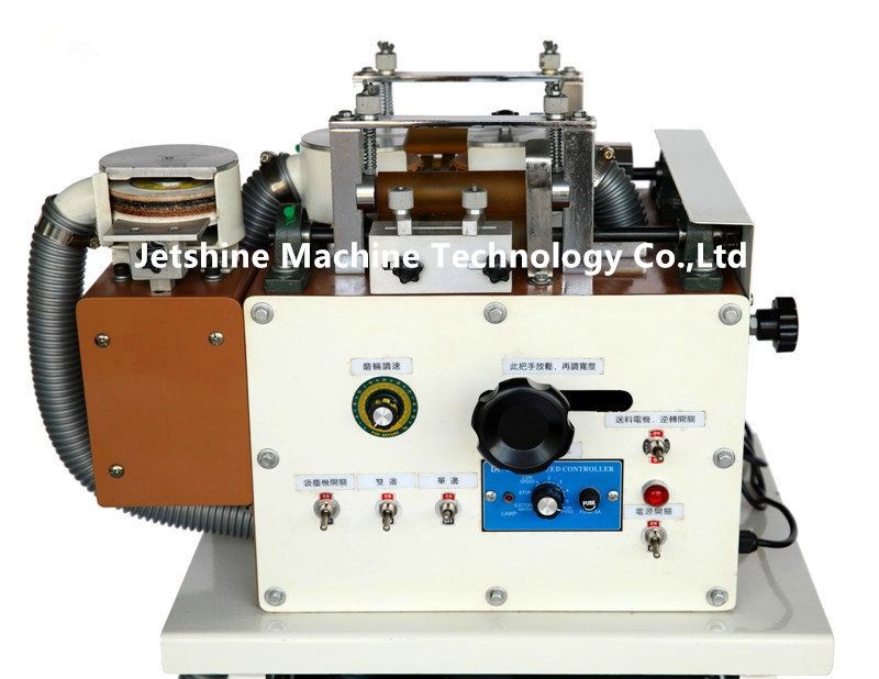 Double Wheeled Belt Edge Leather Grinding Machine