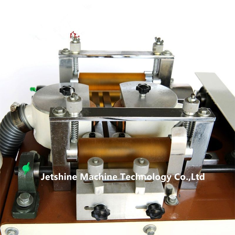 Double Wheeled Belt Edge Leather Grinding Machine