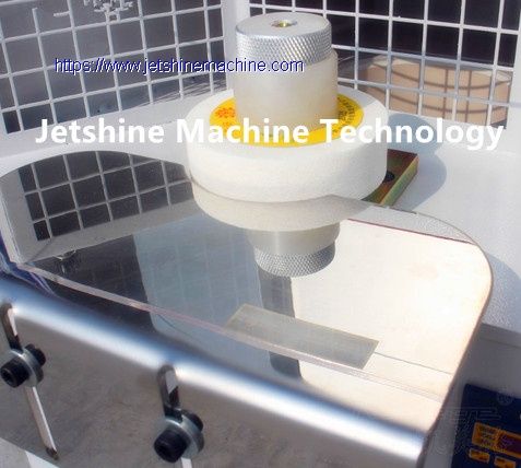 Leather buffing machine handbag