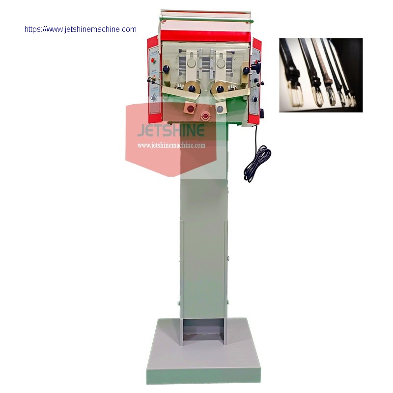 Leather belt inking machine