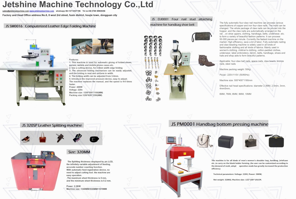 handbag bottom pressing machine