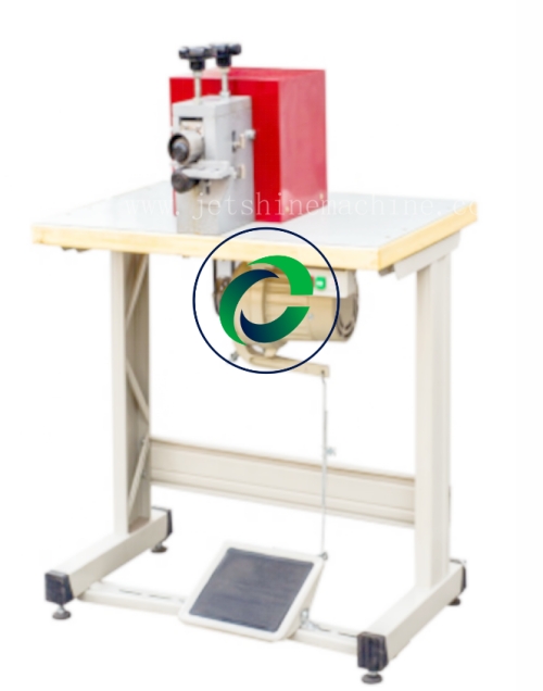 V shape leather Edge trimming machine