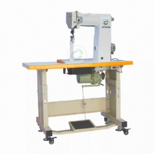 slim post bed sewing machine for leather boot