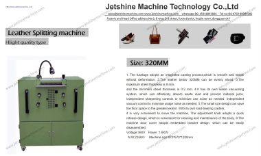 High quality Leather Splitting machine